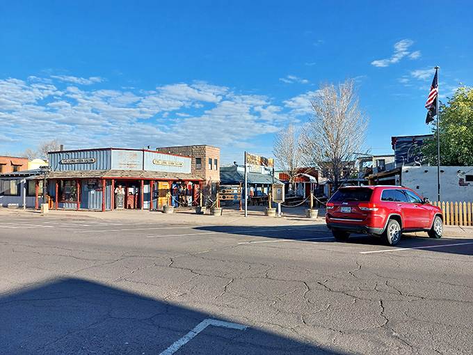 Williams' historic downtown preserves the spirit of Route 66 and the Old West. Those storefronts have seen it all!