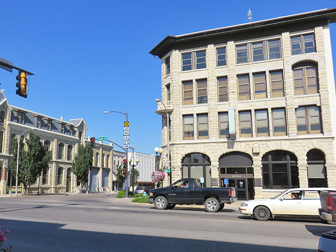 Winfield's downtown stretches invitingly down a brick-paved street where you can actually find parking, imagine that.