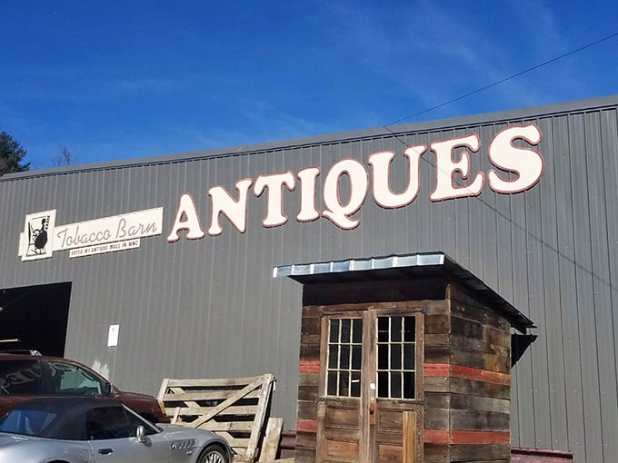 What once stored tobacco now preserves history &ndash; Asheville's most authentic antique experience housed in a genuine piece of Carolina heritage.