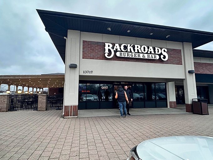 Sometimes the best burger joints look like they could be anything – that's part of the adventure.