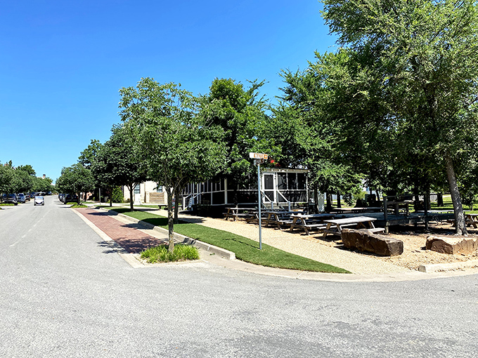 Tree-lined streets and traditional architecture prove that sometimes the newest places feel the most timelessly charming.