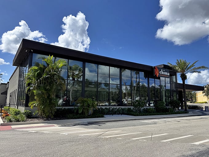 This contemporary facade houses an endless parade of perfectly seasoned meats and culinary excitement.