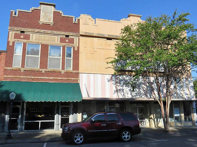 Downtown storefronts create a perfect backdrop for the kind of community life Norman Rockwell would have loved.