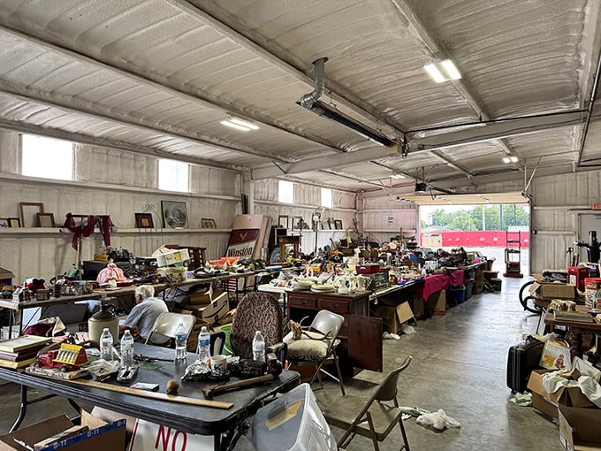 This covered marketplace buzzes with the energy of people finding exactly what they didn't know they needed.