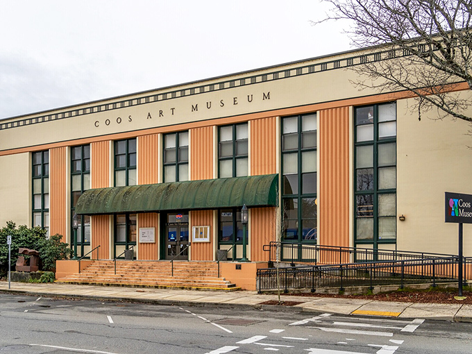 The Coos Art Museum offers cultural enrichment in a coastal community where affordability isn't just an exhibit.