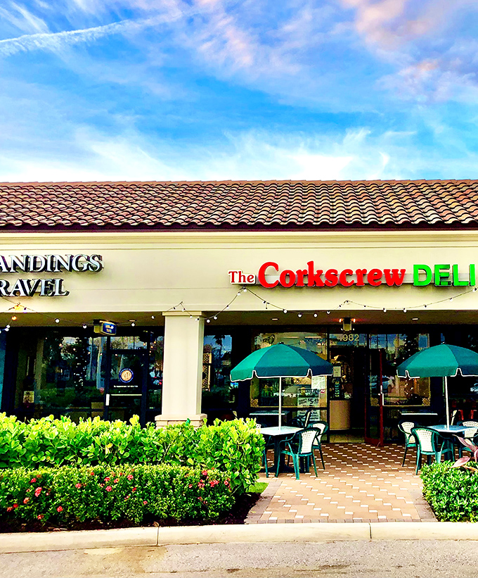 Vampire Penguin and deli? Only in Florida would this combo make perfect sense. 