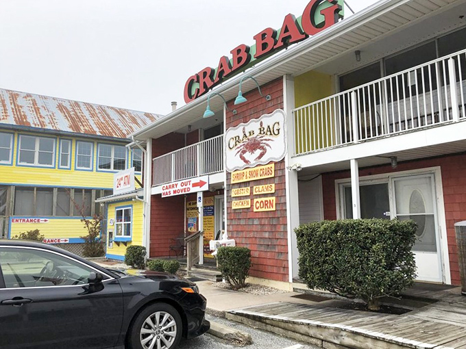 Crab Bag: The colorful exterior hints at the no-frills, all-thrills crab feast waiting inside this Ocean City institution.