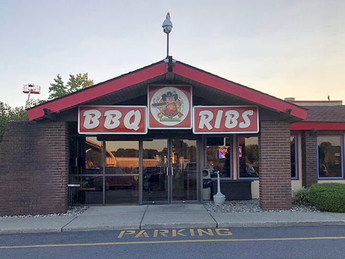 Cubby's knows exactly what you're looking for – their bold "BBQ RIBS" signage cuts right to the chase. This Hackensack institution doesn't need fancy frills.
