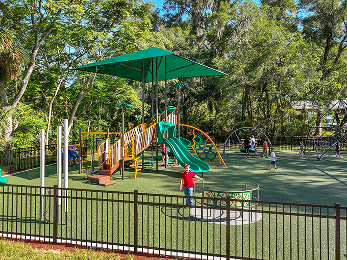 Family fun in the heart of DeLand &mdash; vibrant parks and playful spaces make this town perfect for all ages!