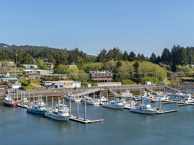 The waterfront at Depoe Bay offers more drama than daytime television&mdash;boats, bridges, and the constant character development of the changing tide.
