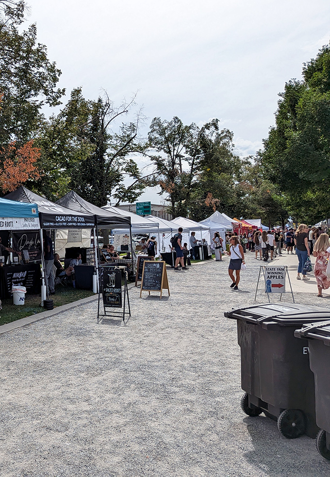Shady paths and endless vendor booths make Salt Lake's Downtown Market the perfect weekend adventure for serious bargain hunters.