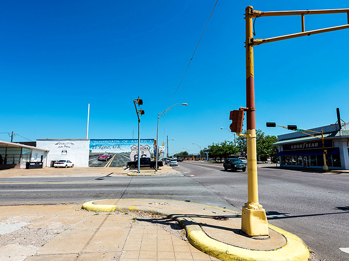 Main Street El Reno moves at the perfect pace for discovering hidden gems and friendly faces. 