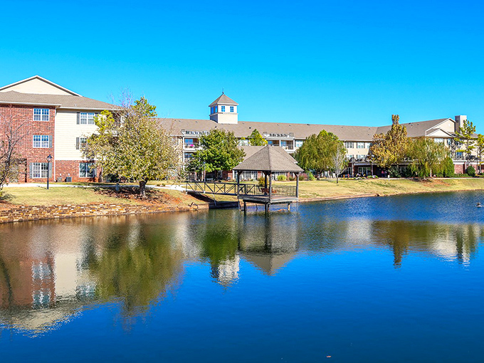 Waterfront retirement living where the biggest decision is whether to fish or just enjoy the view.