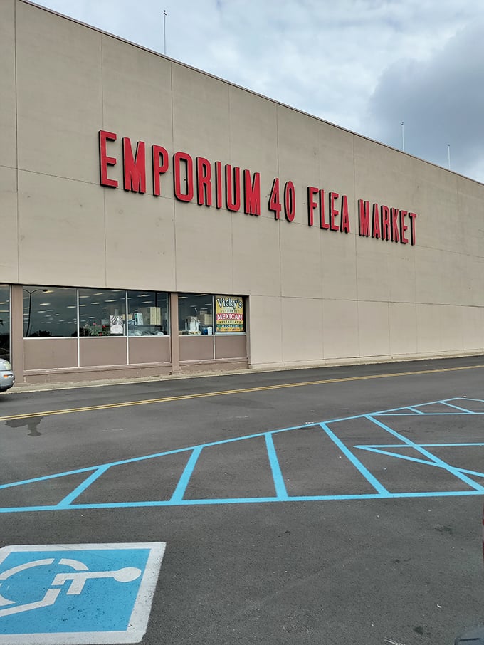 That massive building holds enough vendor booths to keep even the most dedicated browsers busy.