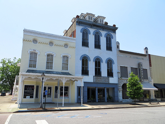 Victorian grandeur and southern hospitality combine in these stunning historic downtown buildings.
