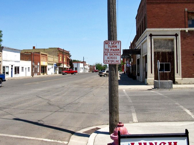 Filer’s main street feels like a step back in time, where quiet afternoons and classic storefronts capture the essence of small-town America.