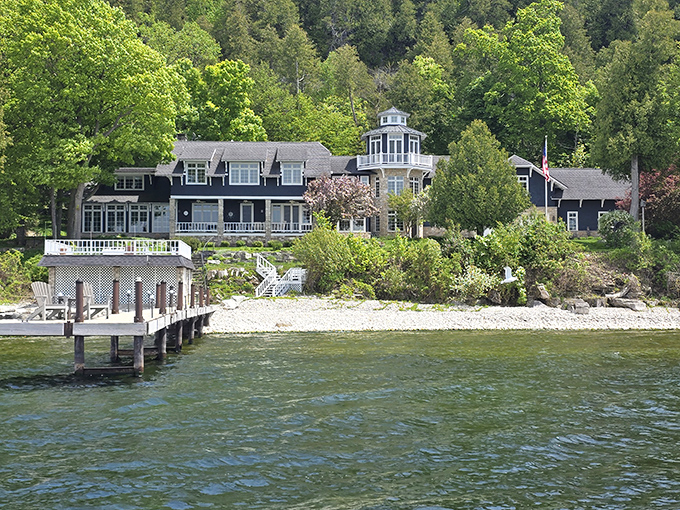 This postcard-perfect scene explains why people drive hours just to sit and watch boats bob.