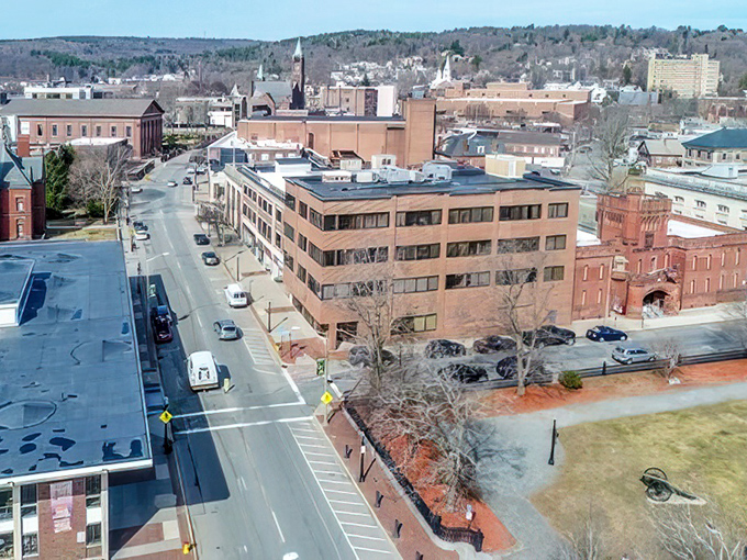 Downtown Fitchburg balances old-school architecture with new-school dreams perfectly and beautifully.