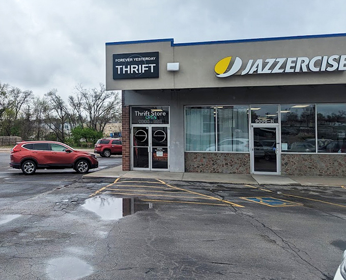 Rain or shine, Forever Yesterday stands ready to transport shoppers to a world of affordable vintage finds.