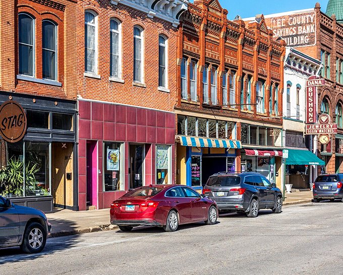 Historic downtown Fort Madison wears its age beautifully, with brick buildings that have weathered decades gracefully.