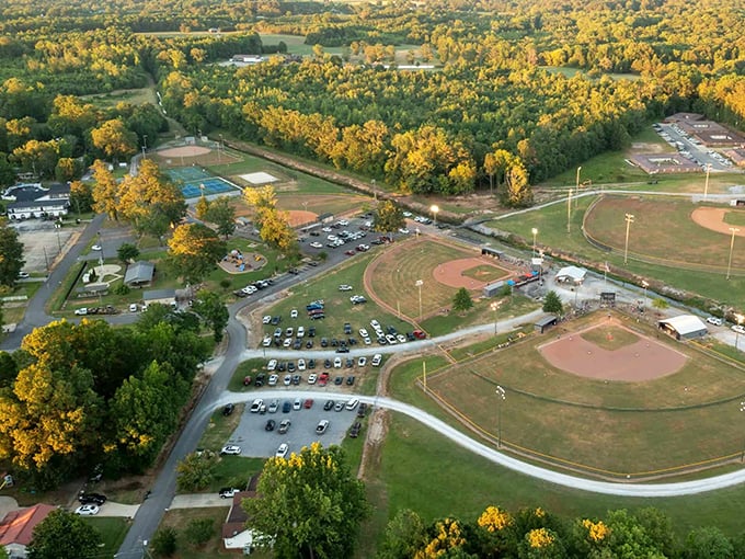 Baseball diamonds and community fields in Glencoe prove that some dreams are perfectly sized for small towns.