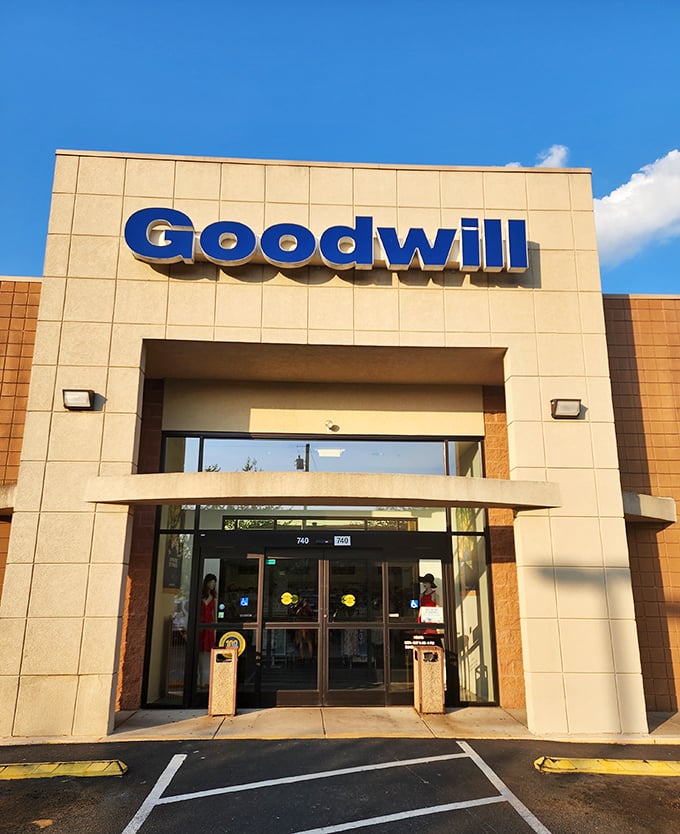 Bright skies and open doors &mdash; this Goodwill welcomes every shopper to discover something worth taking home.