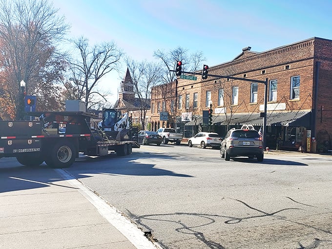 Downtown charm flows as naturally as sweet tea on a summer afternoon here.