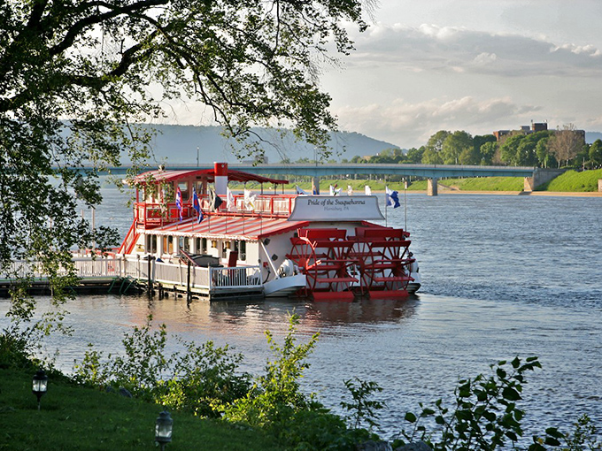 Harrisburg's riverfront beckons with a classic paddlewheel boat. "Pride of the Susquehanna" offers nostalgic cruises on calm waters.