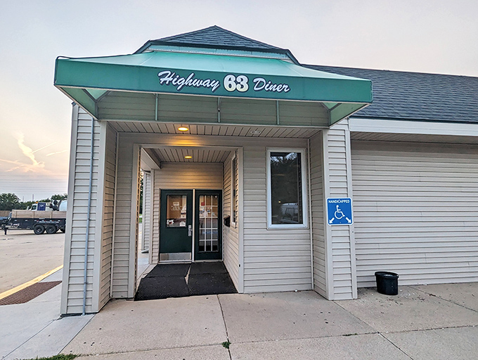 Sometimes the most unassuming exteriors hide the most satisfying breakfasts - don't judge this book by its cover.