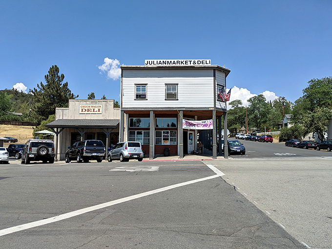 The Julian Market & Deli stands ready to fuel your mountain adventures. Where locals and tourists alike find common ground over sandwiches.