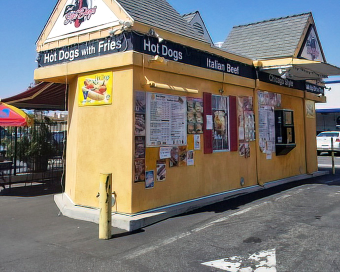 Just Hot Dogs keeps the Windy City tradition alive, one perfectly topped Vienna beef frank at a time.