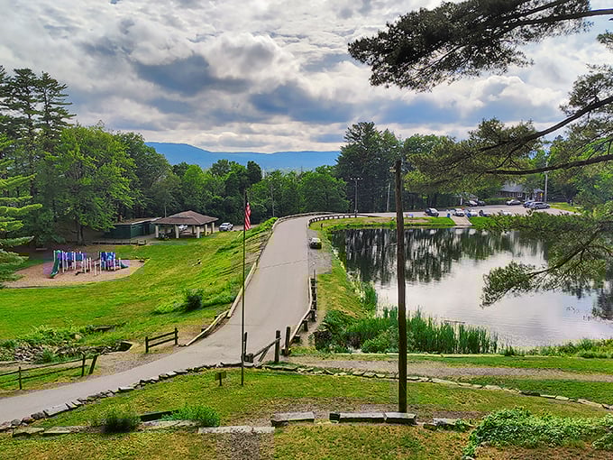 This charming downtown area shows how Keene maintains both academic atmosphere and affordable living.