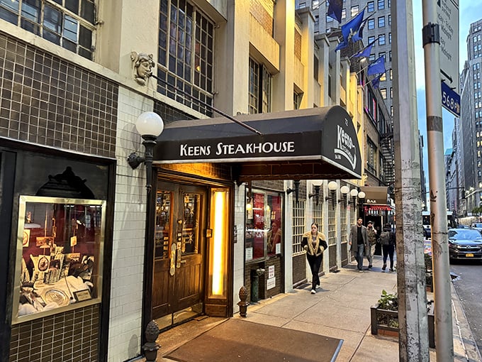 This doorway has welcomed presidents, actors, and hungry New Yorkers for generations &ndash; democracy through dry-aging.