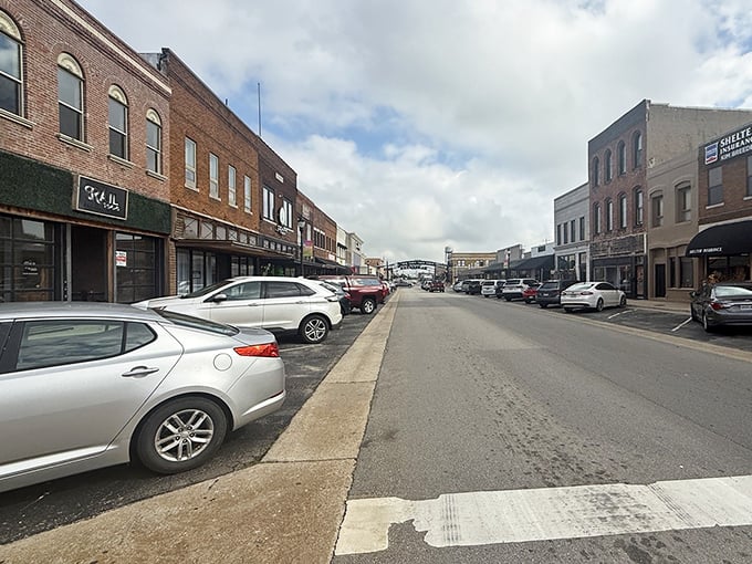 Downtown feels like a friendly giant watching over its neighbors.