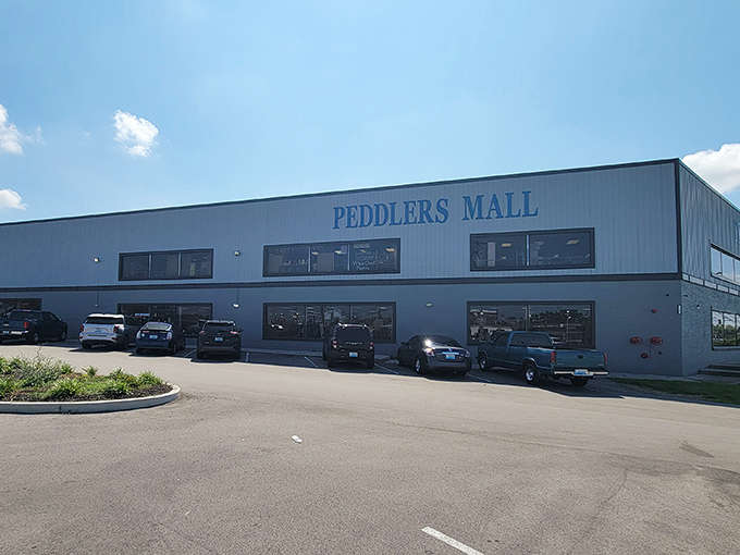 Two-story treasure hunting means double the fun, like a department store designed by enthusiastic yard sale veterans.