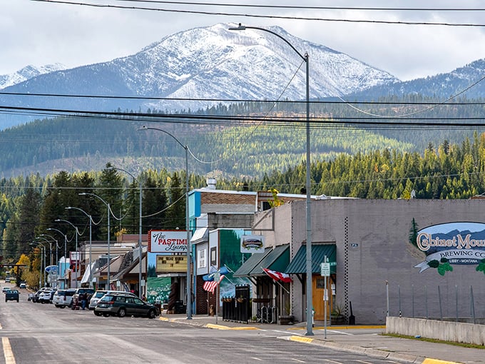 The Cabinet Mountains create a stunning backdrop for Libby, where nature provides free entertainment that beats any streaming service.