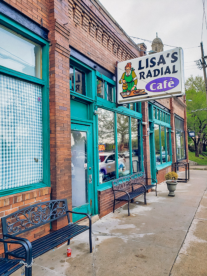 Classic storefront charm meets community spirit in this beloved corner of Omaha's dining scene.