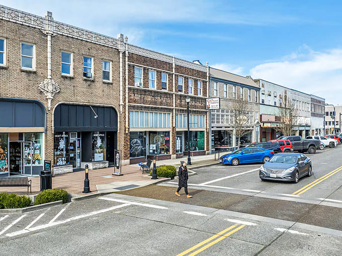 Brick facades hide budget-friendly surprises - sometimes the best deals come in classic packaging styles.