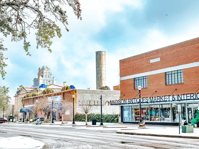 Downtown Madison makes you wonder why anyone needs skyscrapers when you've got this much charm.