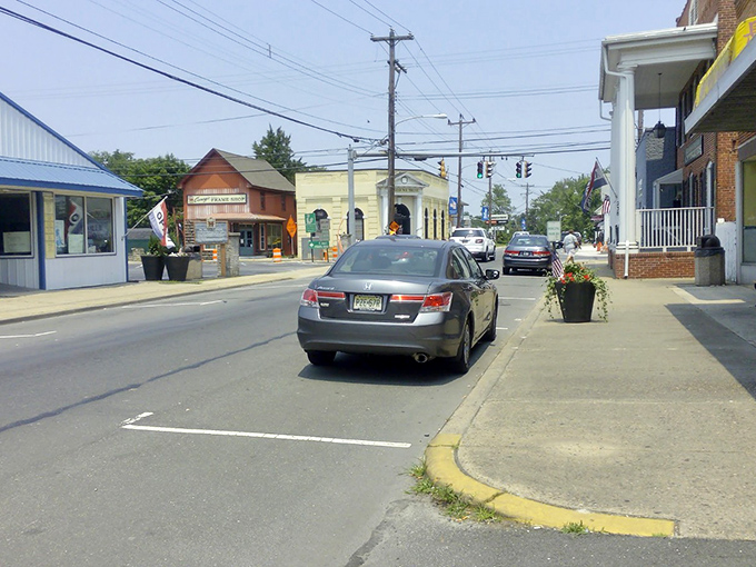 Downtown Millsboro stretches out like a friendly neighbor's front porch, always ready for a chat.