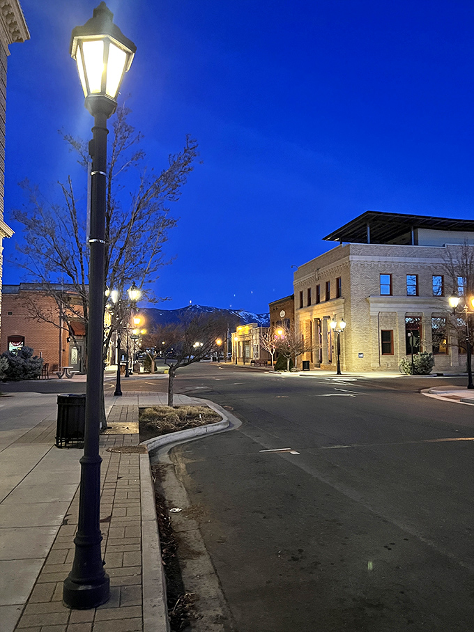 Sierra Nevada peaks frame Minden like a postcard that somehow became real, complete with small-town charm included.