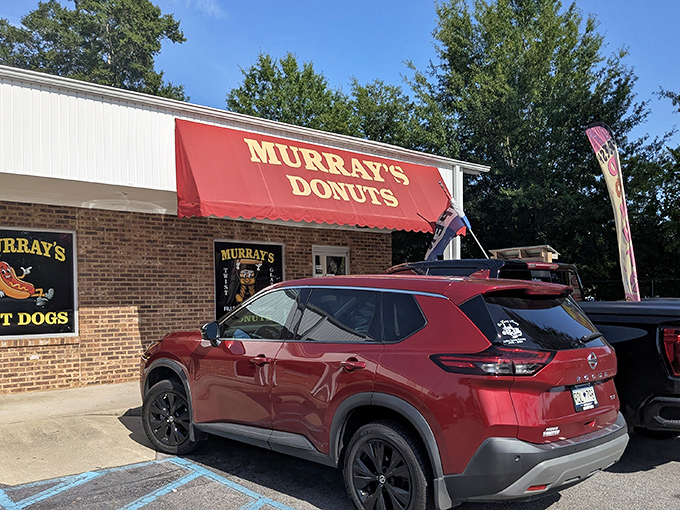 The parking lot at Murray's is full for a reason - these aren't just donuts, they're edible time machines to simpler days.