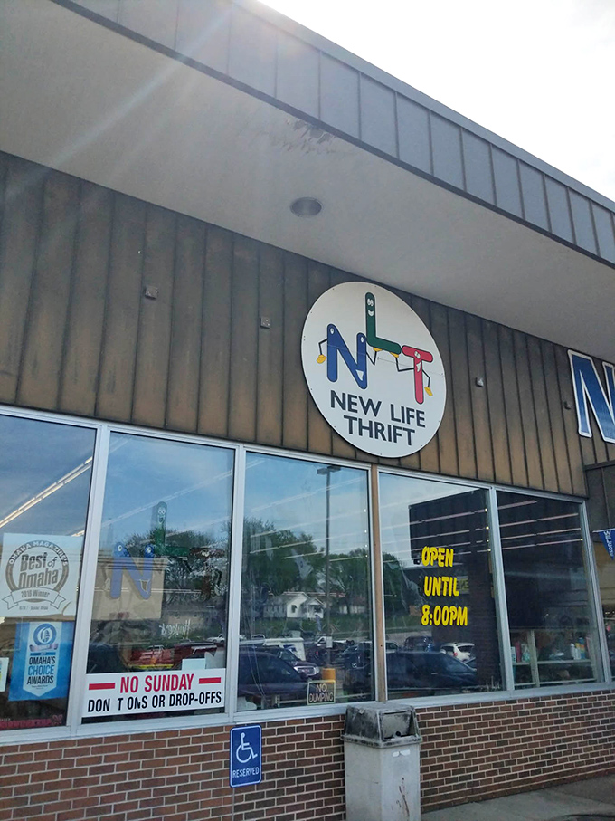 New Life Thrift's welcoming storefront radiates community warmth like a neighborhood block party.