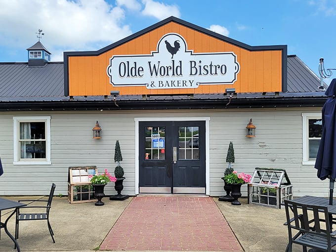 Olde World Bistro combines restaurant and bakery - because why choose between dinner and dessert?