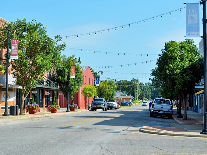 Northeast Arkansas hospitality shines brightest on Paragould's tree-shaded streets and sidewalks.