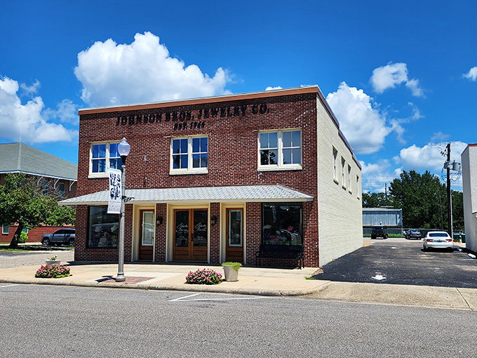 These vintage brick buildings downtown prove that charm doesn't need a big price tag attached.