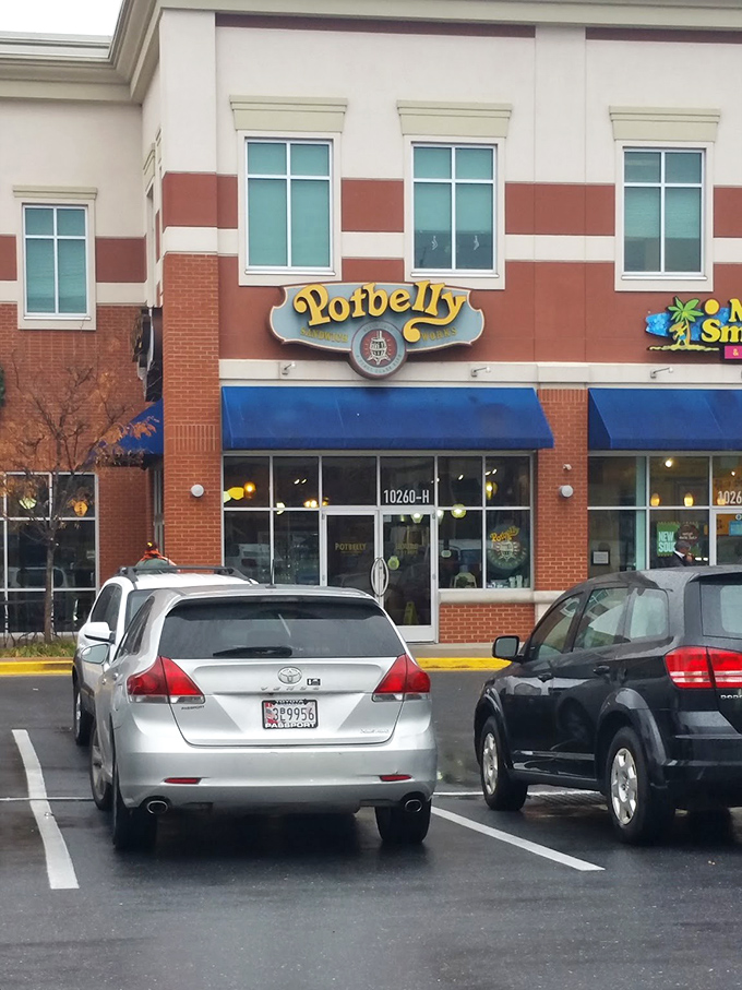 That inviting storefront promises warm, toasted perfection and the kind of comfort food that never disappoints.