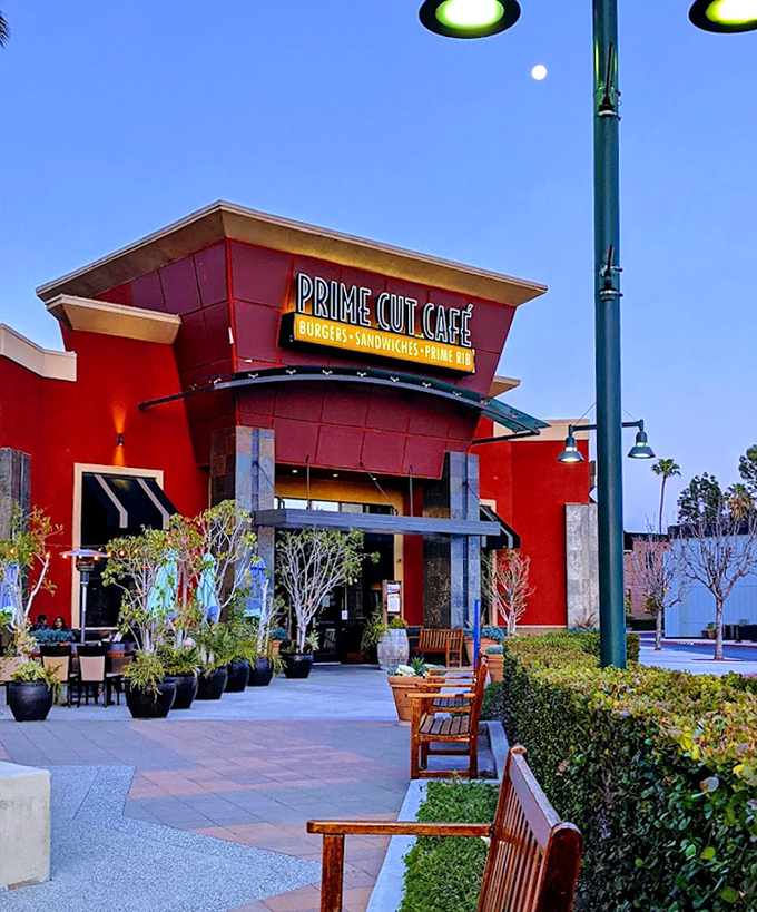 The sleek lines of Prime Cut Café prove that great steakhouses don't need to look like they're stuck in the 1970s.