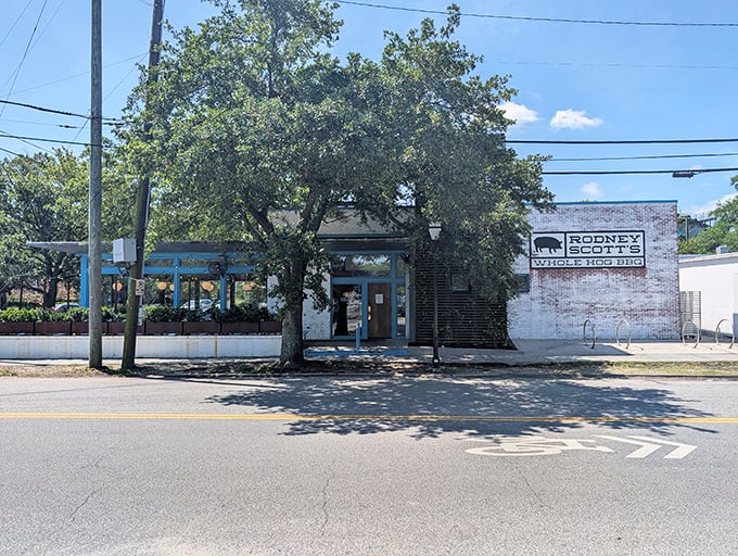 Clean lines and clean plates &ndash; Rodney Scott's BBQ proves great design and great barbecue go hand in hand.