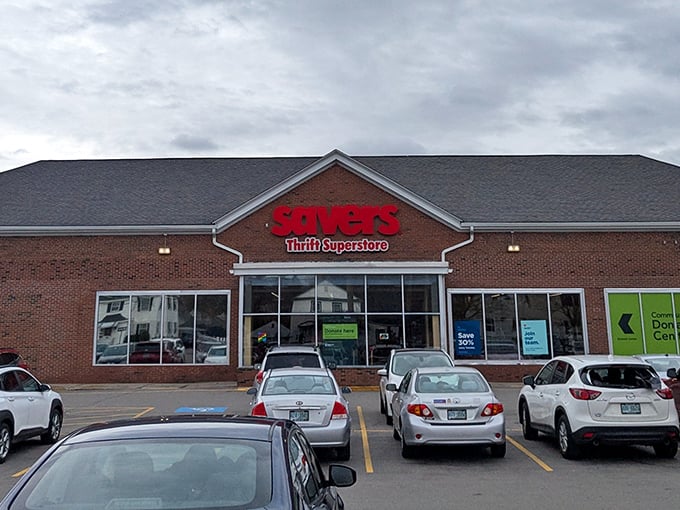 This Savers location offers ample parking&mdash;which you'll need after filling your cart with unexpected finds.